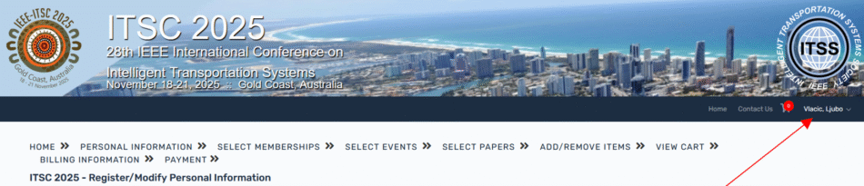 Registration - IEEE ITSC 2025